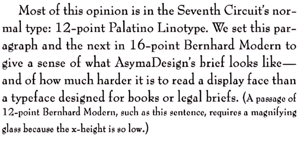 Not Just a Matter of Looking Pretty—Why Typography Matters in Legal ...